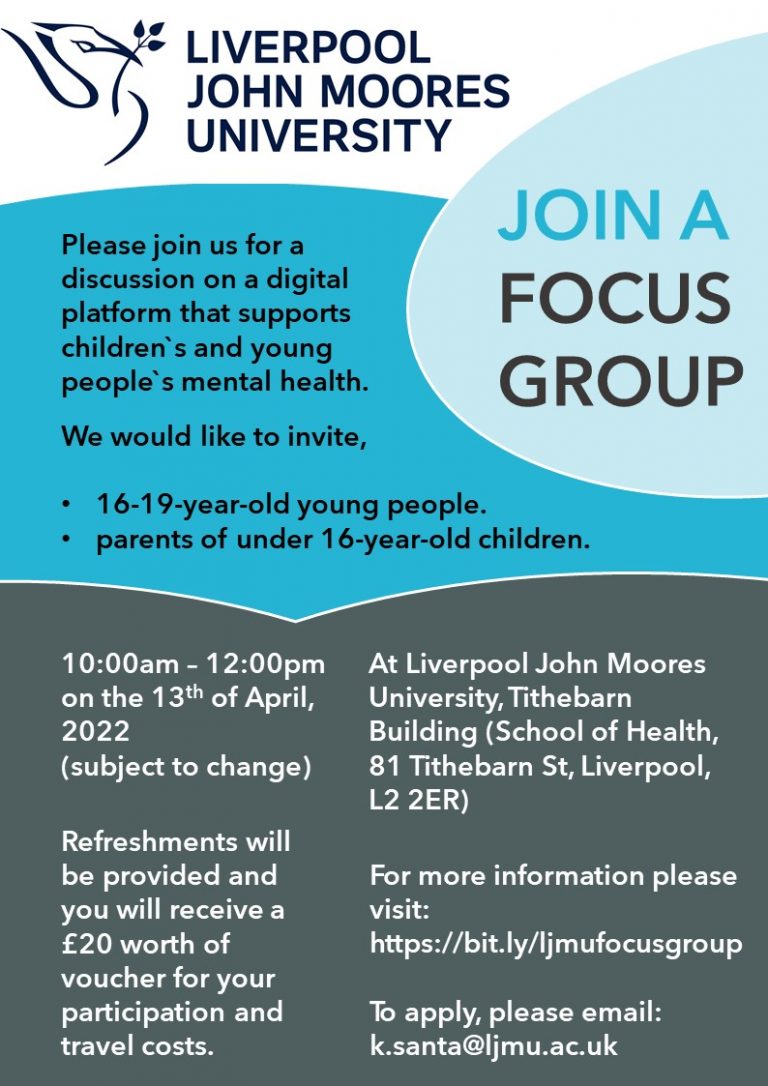 Online referral form - we need your views - Liverpool CAMHS